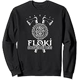 Floki Ship Builder Raven-Hrafna Floki Viking Norse Valhalla T-Shirt ...