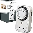 Defender 24 Hour Segment Timer Switch - Energy Saver Plug Standard Size ...