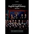 Introduction to English Legal History: Amazon.co.uk: Baker, John ...
