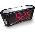 HOME LED Digital Alarm Clock - Mains Powered, No Frills Simple ...