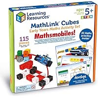 Learning Resources MathLink Cubes Early Maths Activity Set : Mathsmobiles, Ages 5+ : Amazon.co ...