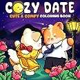 Cozy Date: Sweet and Relaxing Coloring Pages Featuring Romantic Corners ...