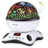Moredig Baby Star Projector Night Light Kids, Rotating Baby Night Light ...