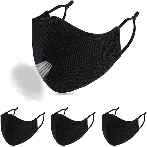 Plus Size Face Coverings TUFF XL Cloth Face Masks 6-Pack - Reusable ...