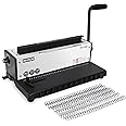 RAYSON Wire Binding Machine, 34-Hole, Binds 120 Sheets, 3:1 Pitch, A4, TD-1200 : Amazon.co.uk ...