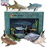 Lello & Monkey Sea Creature Toy Animal Figures - set of 12 boxed ...