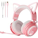 [Angel Edition] SADES MPOWER 3.5mm Gaming Headset, Over-Ear Headphones ...