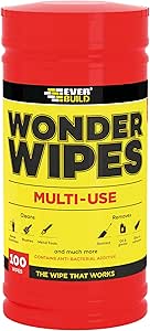 Wonder Wipes Multi-Use Cleaning Wipes, 100 Wipes: Amazon.co.uk: DIY & Tools