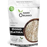Homeda Gond Katira Pure Organic 100 gm, Almond Gum Badam Pisin Organic ...