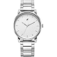 Fastrack Stunners Quartz Analog White Dial Silver Metal Strap Watch for ...