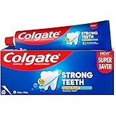Buy Colgate Strong Teeth, 200g, India s No: 1 Toothpaste Brand, Calcium ...