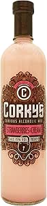 Corkys Vodka Shots Strawberries and Cream - 70cl : Amazon.co.uk: Grocery