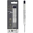 Parker QUINKflow Ballpoint Pen Ink Refills | Medium Tip | Black | 3 Count : Amazon.co.uk