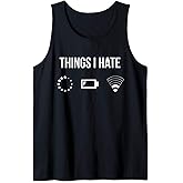Things I Hate Programmer Gamer Fun Gift Idea T-Shirt : Amazon.co.uk ...