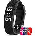TabTime Vibrating Alarm Reminder Watch (Black) - with up to 10 Personal ...