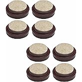 SUL Castor Caster Cup With Felt Pad Non Slip Floor Protector Glide For ...