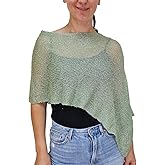 Mimosa Ladies Plain Stretch Lace Fish Net Bali Crochet Batwing Frill ...