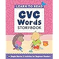 CVC Words Storybook: 20 Simple Stories & Activities for Beginner ...