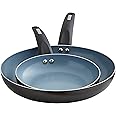 Tower T80300 Cerasure Induction Frying Pan Non-Stick Set, Ceramic ...