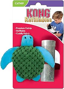 KONG Refillable Catnip Turtle Cat Toy : Amazon.co.uk: Pet Supplies