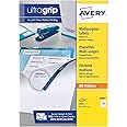 Avery Multi-Function Labels 3489 Blank a4, 30 Labels per Sheet, 100 ...