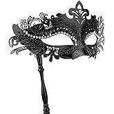 YU FENG Set 2 Couples Venetian Cosplay Masks Venetian Musical Carnival ...