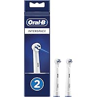Oral-B Interspace Electric Toothbrush Head, Deep Plaque Remover, Pack ...