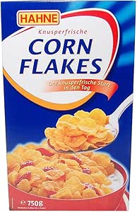 German Hahne Corn Flakes Classic - 1 x 750 g: Amazon.co.uk: Grocery