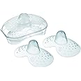 MAM Nipple Shields Size 2 (Pack of 2), Breast Shields with Sterilisable ...