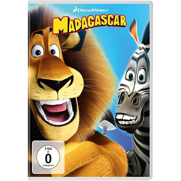Portada Del Dvd Madagascar 2