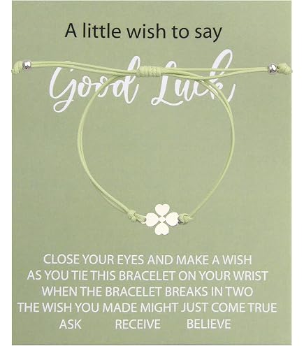 Good Luck Charm Quotes Good Luck Star, Lucky Charm, Good Luck Gift UK,