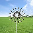 Magic Windmill Metal Windmill Wind Powered Sculpture Unique and Magic ...
