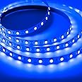 iNextStation 12V Blue LED Strip Light, 16.4ft/5M 300 LEDs SMD5050 ...