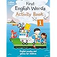 Collins First English Words Activity Book 1 Age 3-7 : Collins: Amazon ...