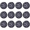 GORGECRAFT 12 Metal Jacket Buttons Decorative Vintage Large Alloy Shank ...