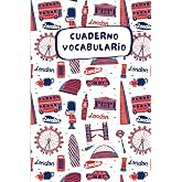 Cuaderno de vocabulario: Libro de vocabulario con índice alfabético ...