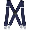 Men's Braces for Trousers with 4 Strong Metal Clips Wide 50mm ...