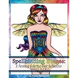 Spellbinding Images: A Grayscale Fantasy Coloring Book: Beginner's ...