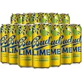 Bud Lime Alcohol Free Beer 500ml Can - 12 Pack (0.3% ABV) : Amazon.co ...