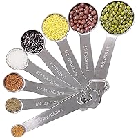 Tala 10A10550 Measuring Spoons, Stainless Steel : Amazon.co.uk: Home ...