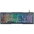 Amazon.in: Buy Cosmic Byte CB-GK-02 Corona Wired Gaming Keyboard, 7 ...