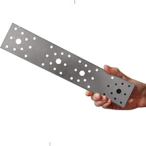 Flat Connecting Joining Plate Galvanised Heavy Duty Metal Steel Sheet l ...