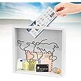 Adventure Archive Box, 12in Large Memory Box Frame, Wood Shadow Box ...
