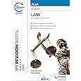 My Revision Notes: AQA A Level Law Second Edition: Amazon.co.uk ...