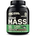 Optimum Nutrition Serious Mass Protein Powder with Creatine, Glutamine ...