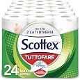 Scottex Tuttofare, Due Lati Diversi, 24 Maxi Rotoli: Amazon.it: Salute ...