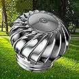 External Extractor Vent Cover Roof Wind Turbines Cap Vent Stainless ...