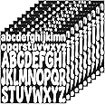 520pcs Letter Stickers, 10 Sheets 1inch Lowercase and 2inch Uppercase ...