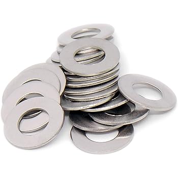 M10 Washer 10.5mm (20 Pack) A2 Stainless Steel Form A Thick Flat ...