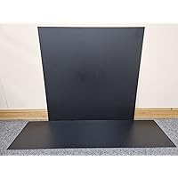 Black Effect HPL Laminate Fireplace Back Panel Only : Amazon.co.uk: DIY ...